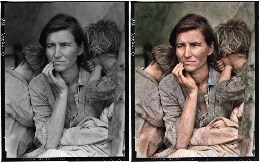 Colourise.sg, fotografie dal bianco e nero a colori