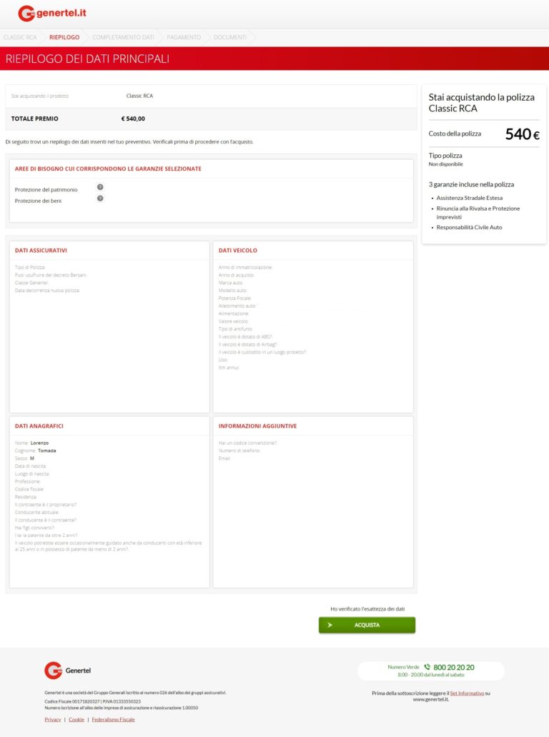 Genertel opinioni, recensioni e commenti sulla mia esperienza di ...